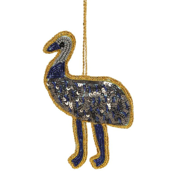 Emu Sequin Decoration – Museums of History NSW